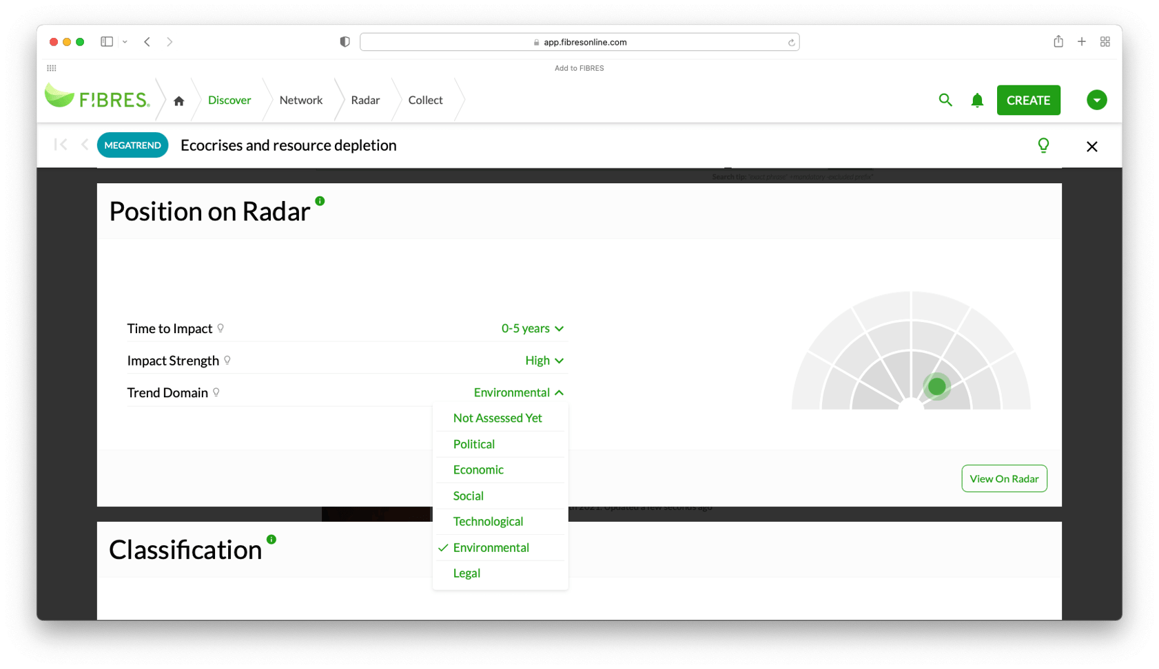 How to create a megatrend radar in 30 minutes